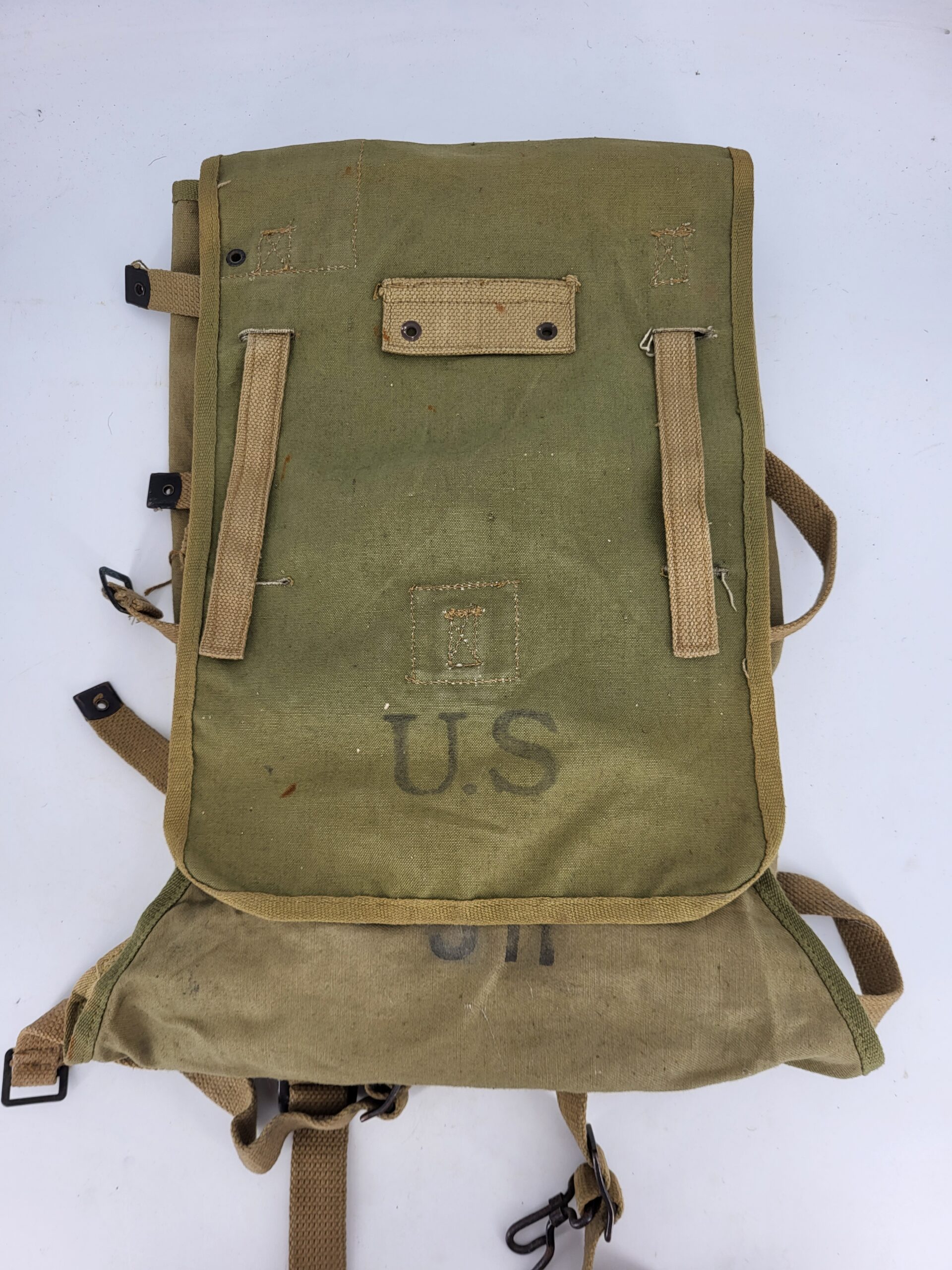 Sac US M28 complet- british Made 1944 - Militaria du bocage