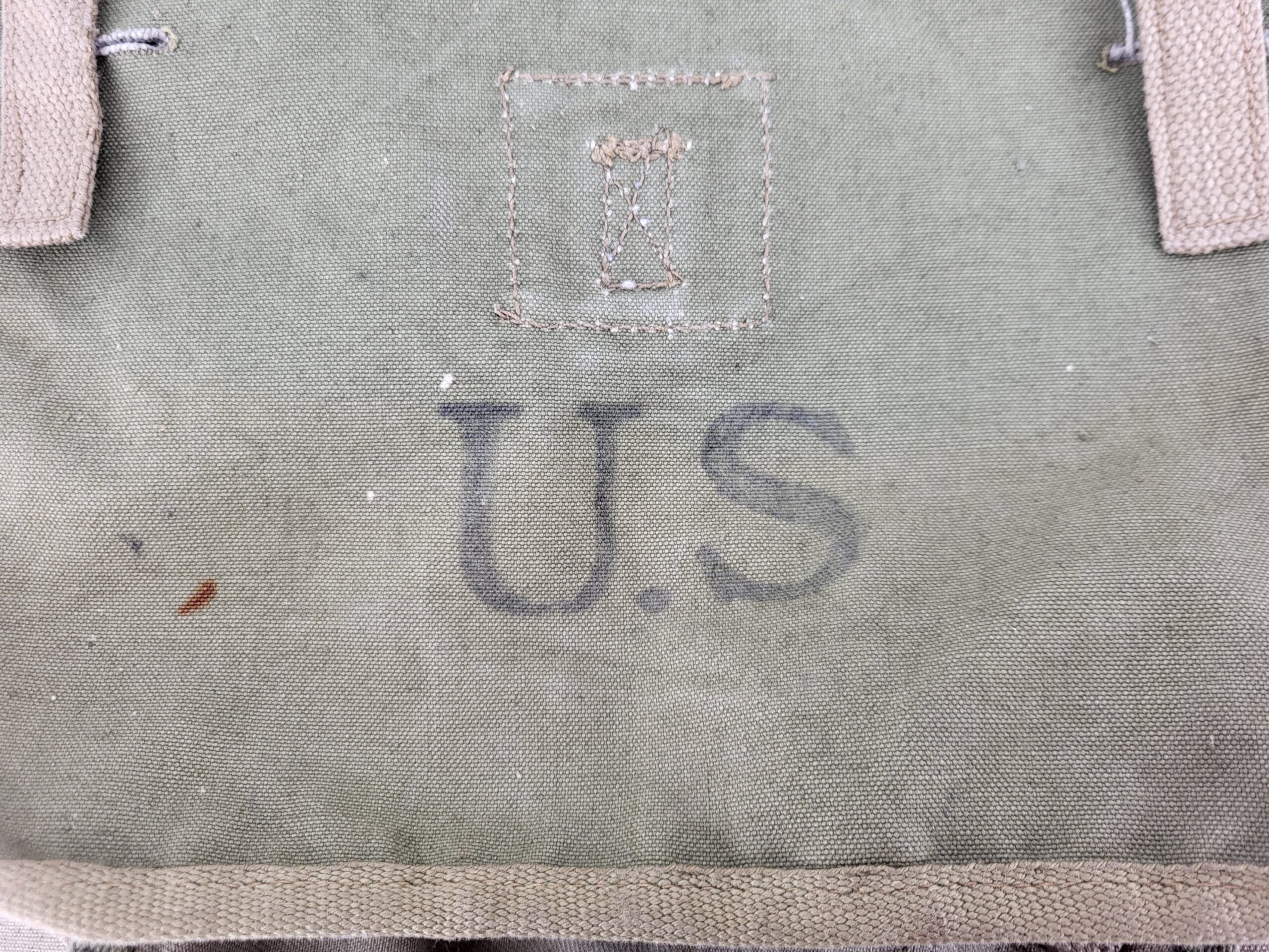 Sac US M28 complet- british Made 1944 - Militaria du bocage