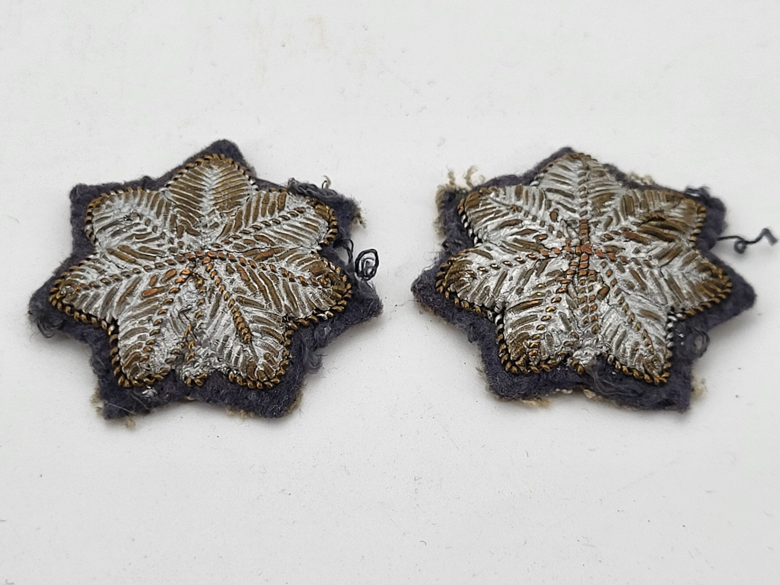Paire de grades Lieutenant Colonel US ARMY Tissu - Militaria du bocage