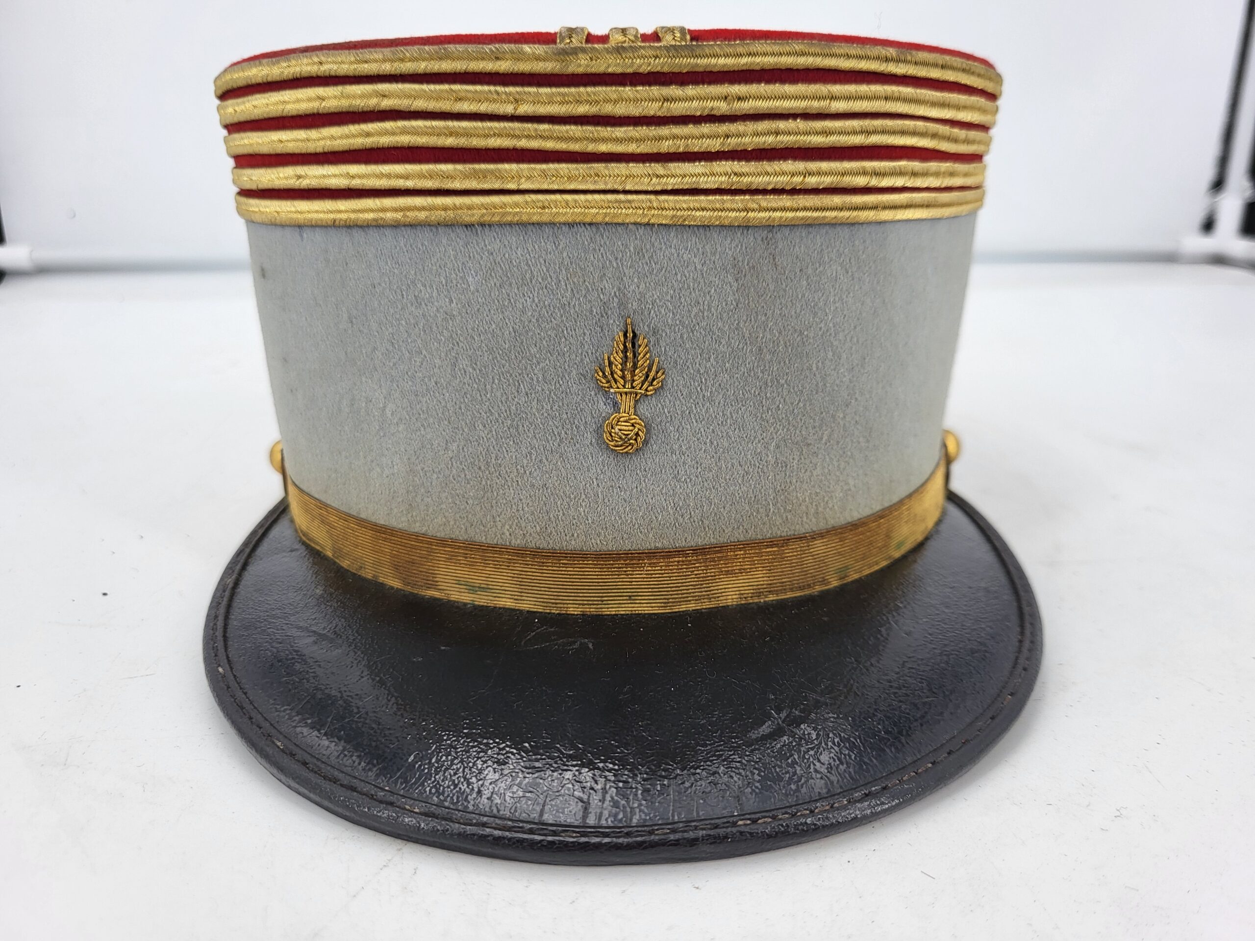 Ensemble Képi Colonel +coins de col 2eme RTA - Militaria du bocage