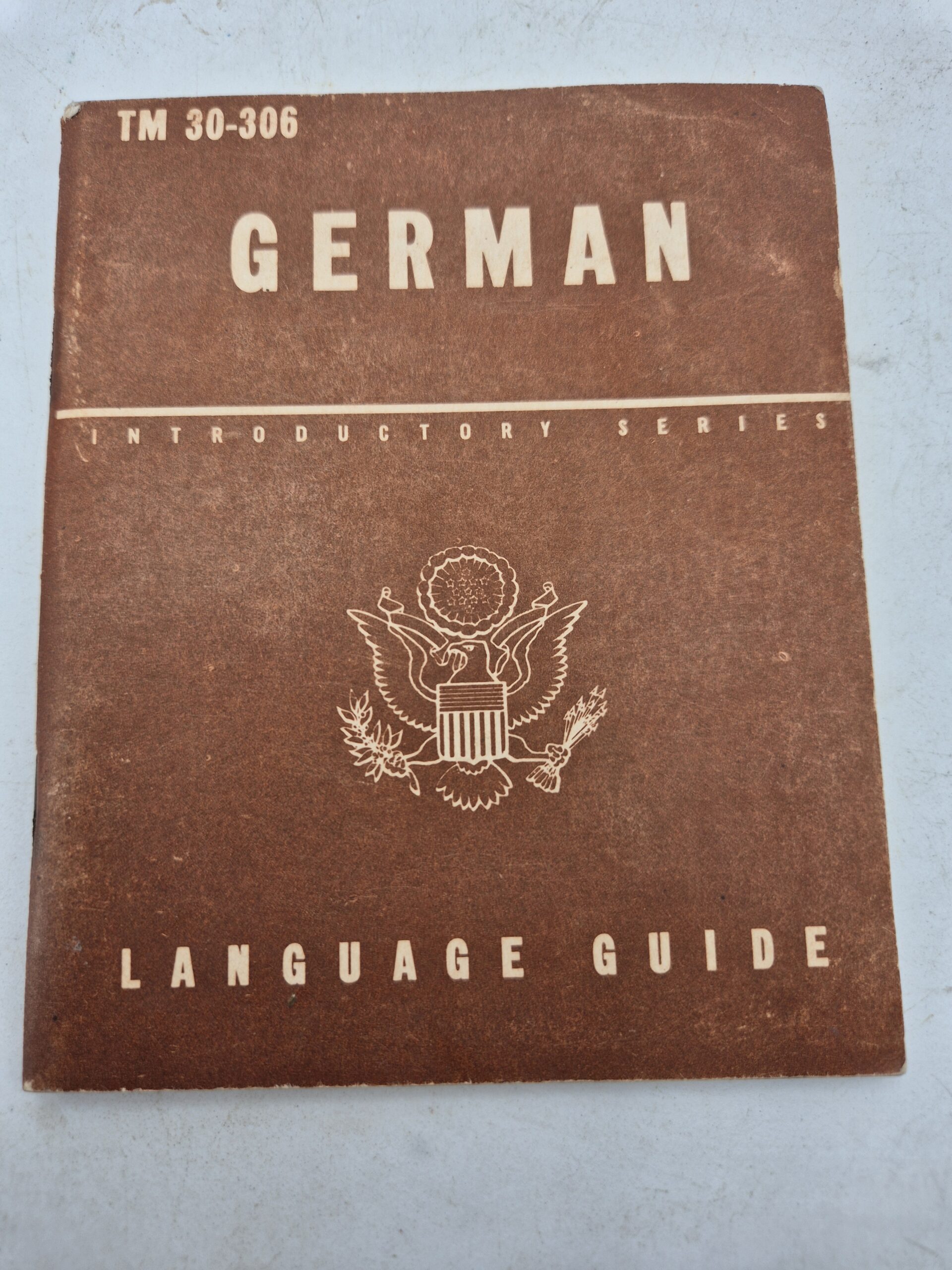 Manuel German LANGUAGE GUIDE 1944 - Militaria du bocage